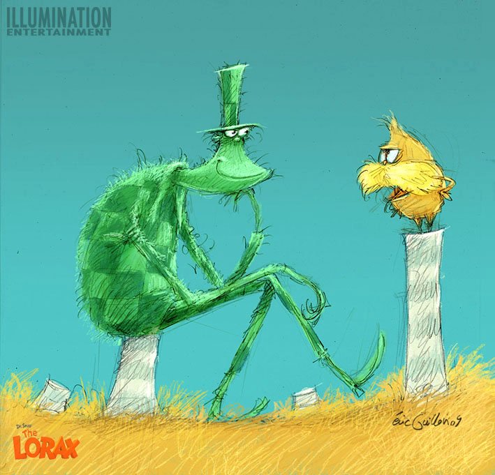 The Lorax Book Once Ler