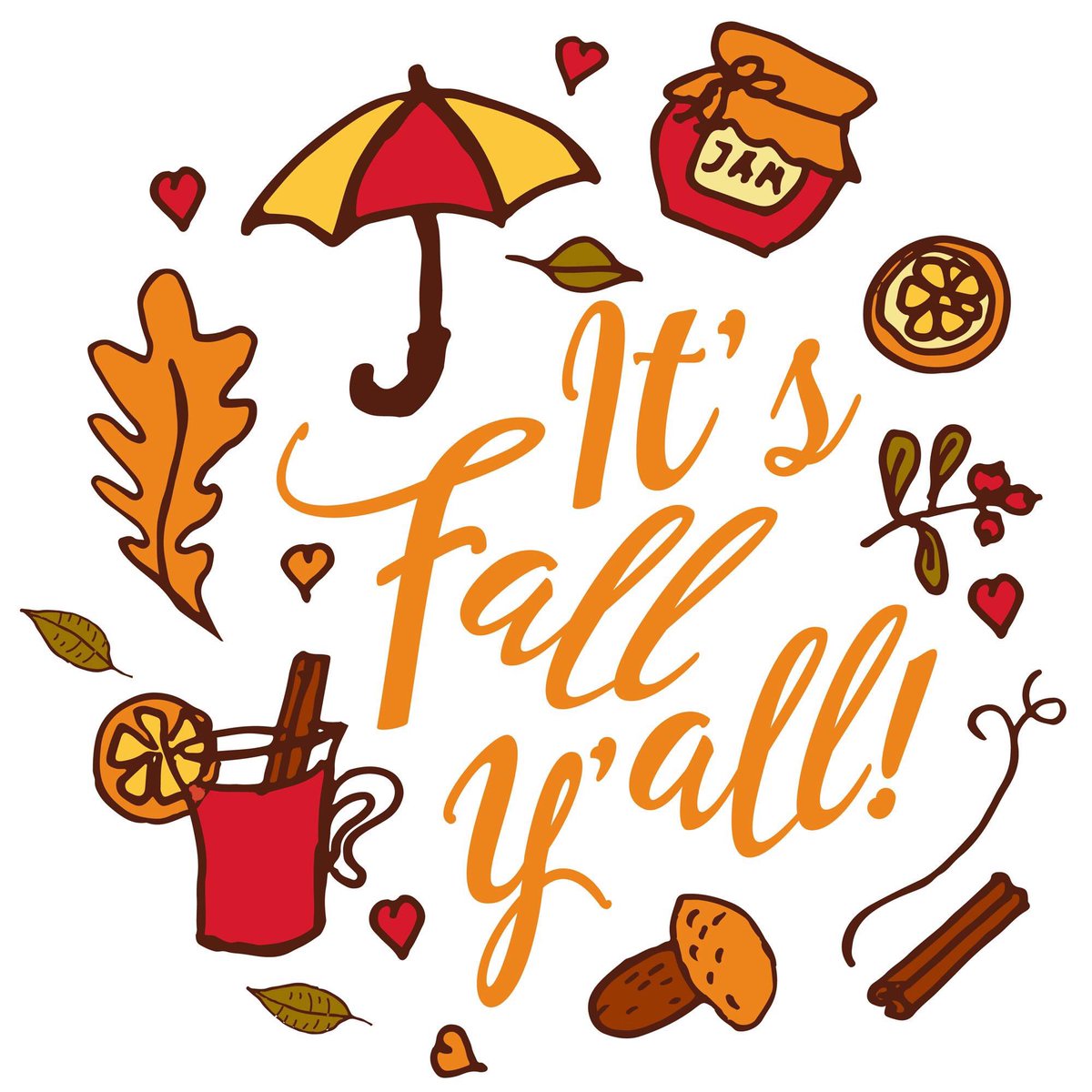 Fall Begins Clipart