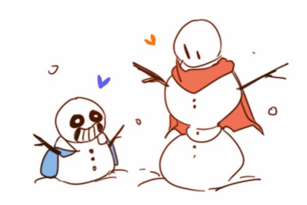 A Snow Sans and a Snow Papyrus : r/Undertale