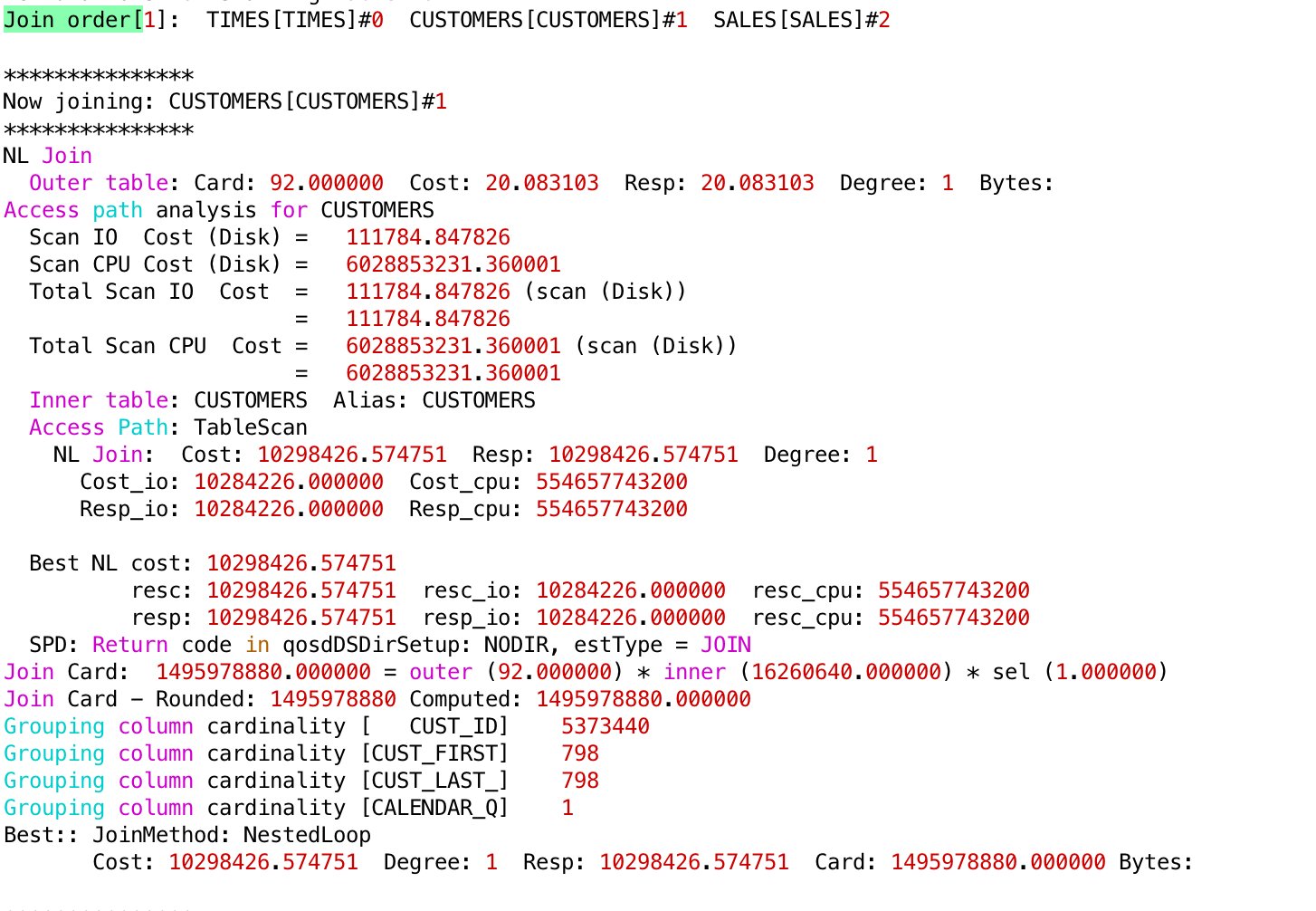 Tanel Poder on Twitter: "A little Oracle CBO troubleshooting hack with vim - rename an optimizer ...
