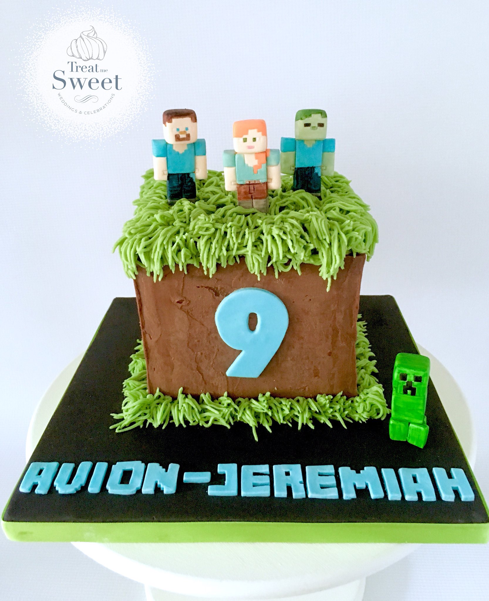 Minecraft Steve Cake Ideas