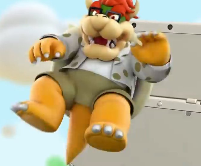 A sudden realization with Nintendo's Bowser: He's getting more handsome ...