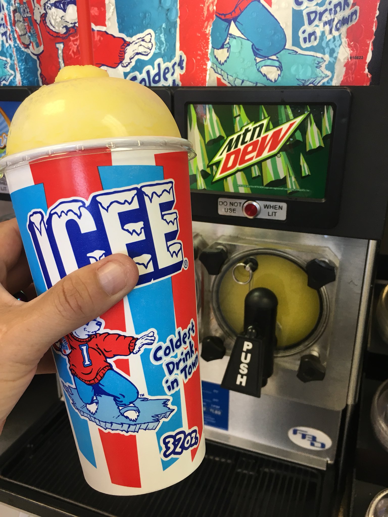 Mountain Dew Slurpee