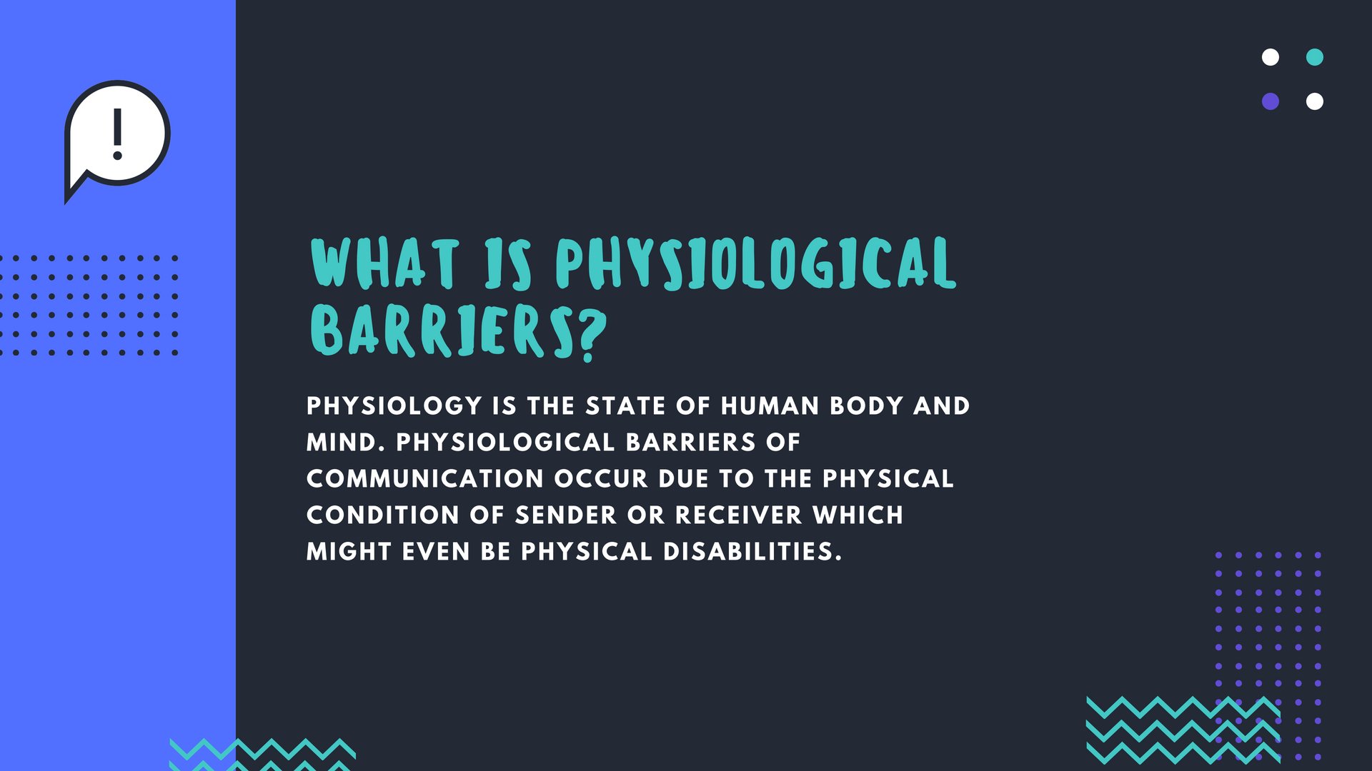 Psychological Barriers In Communication