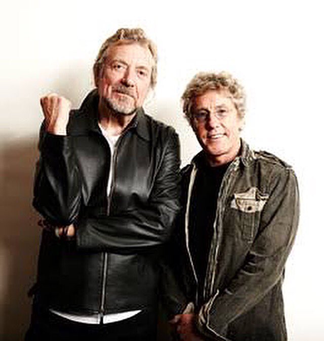 Roger Daltrey Robert Plant
