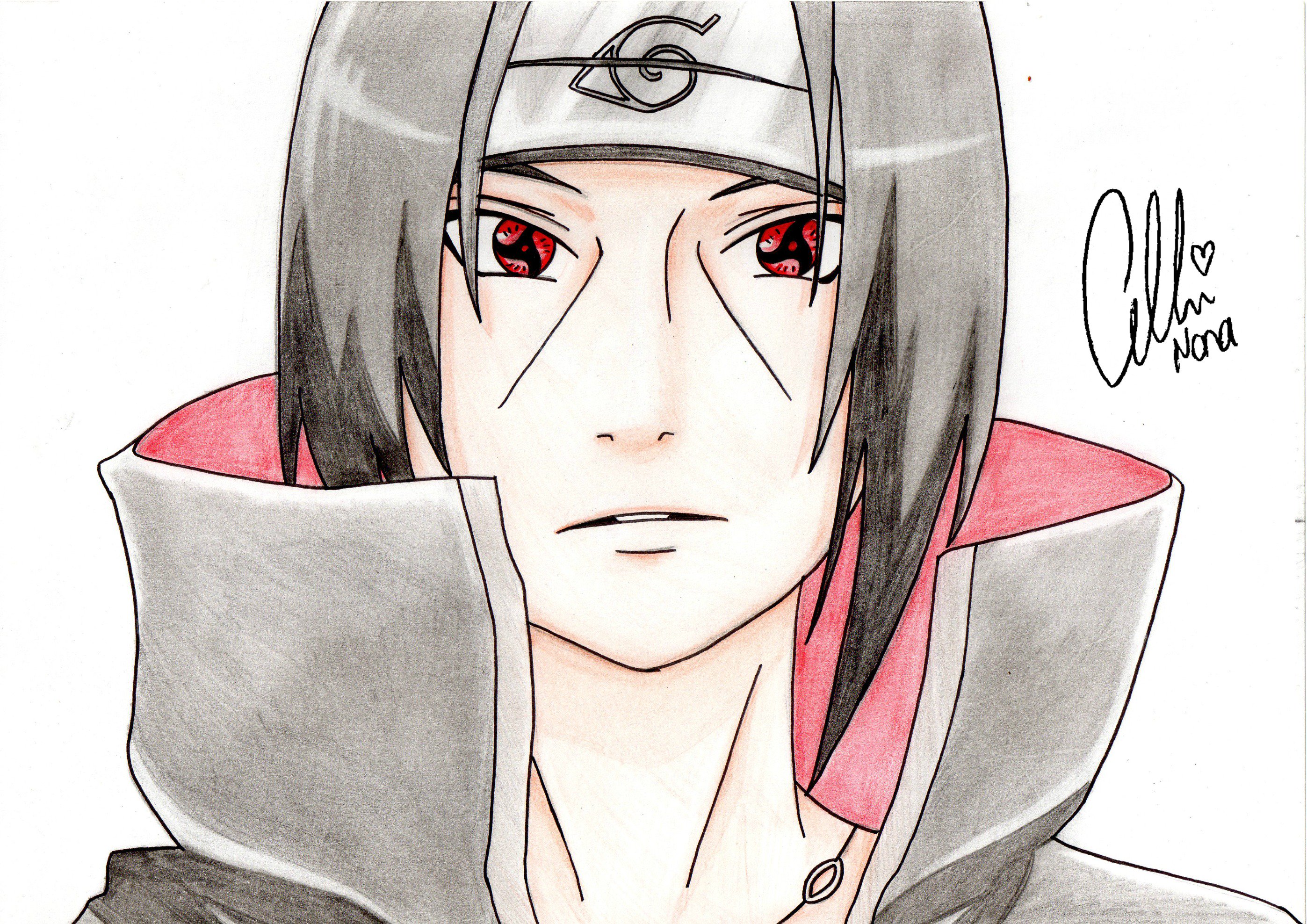 How To Draw Itachi Uchiha Shippuden