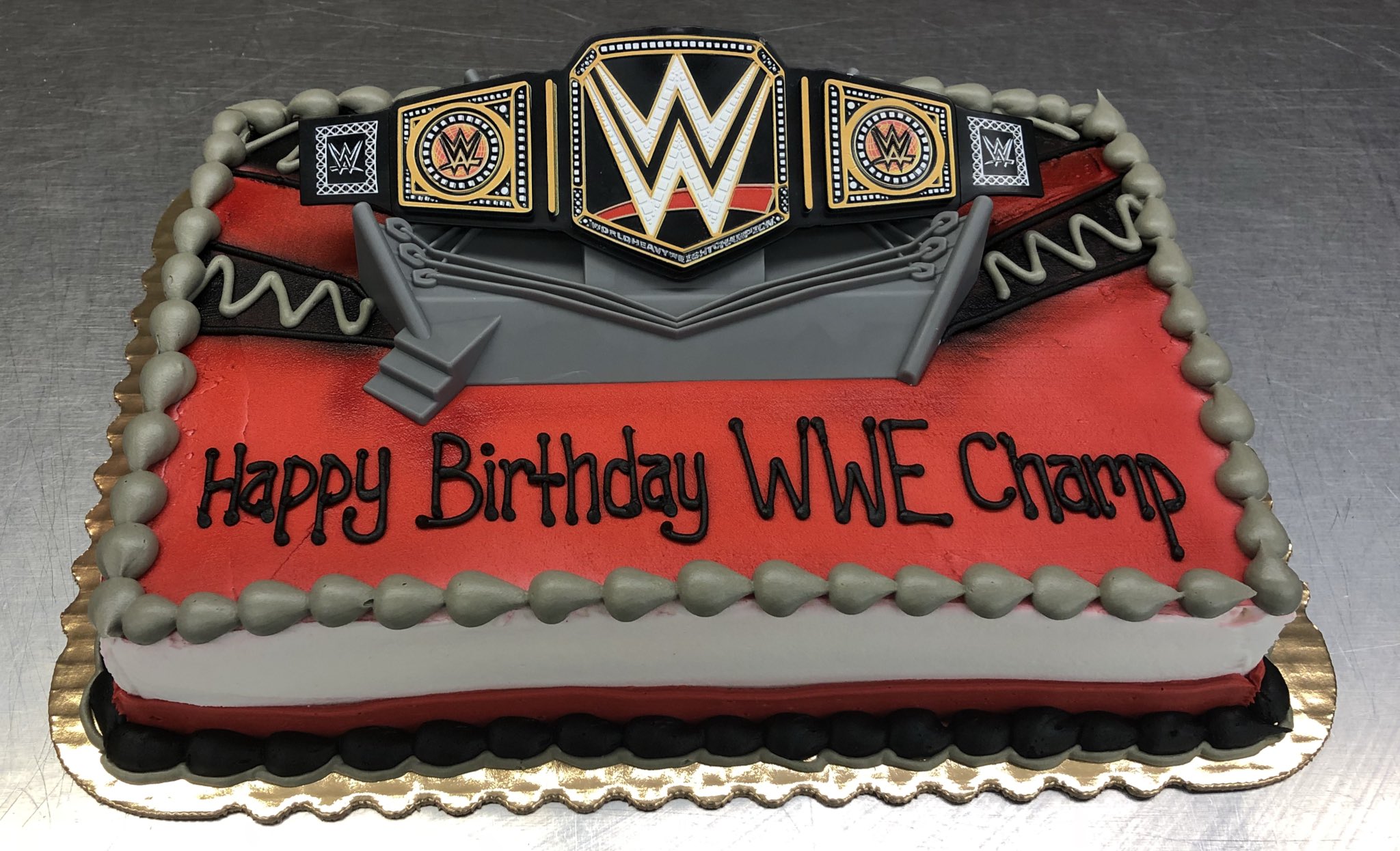 Wwe Cake