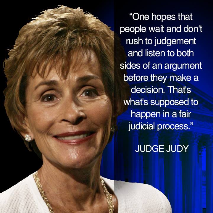 Judge Judy Quotes