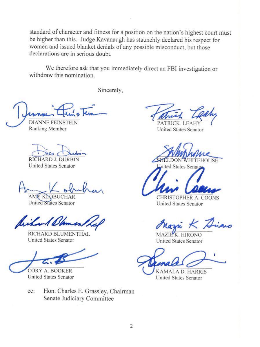 All 10 Dems on the Judiciary Cmte send Trump a letter: "Withdraw this ...