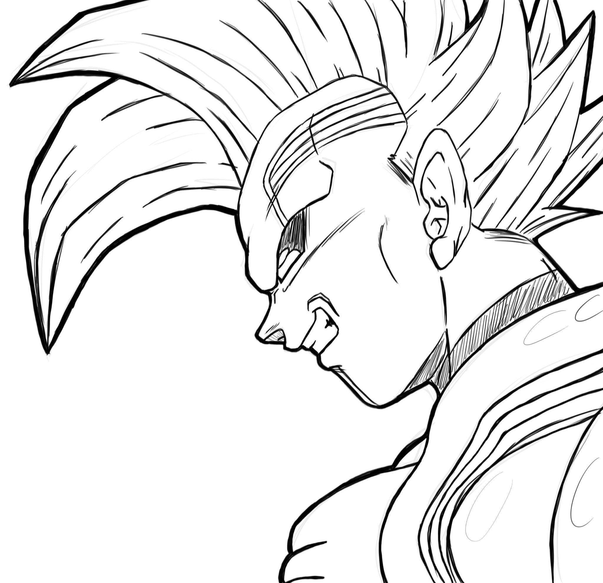 Dragon Ball Z Baby Vegeta Drawing