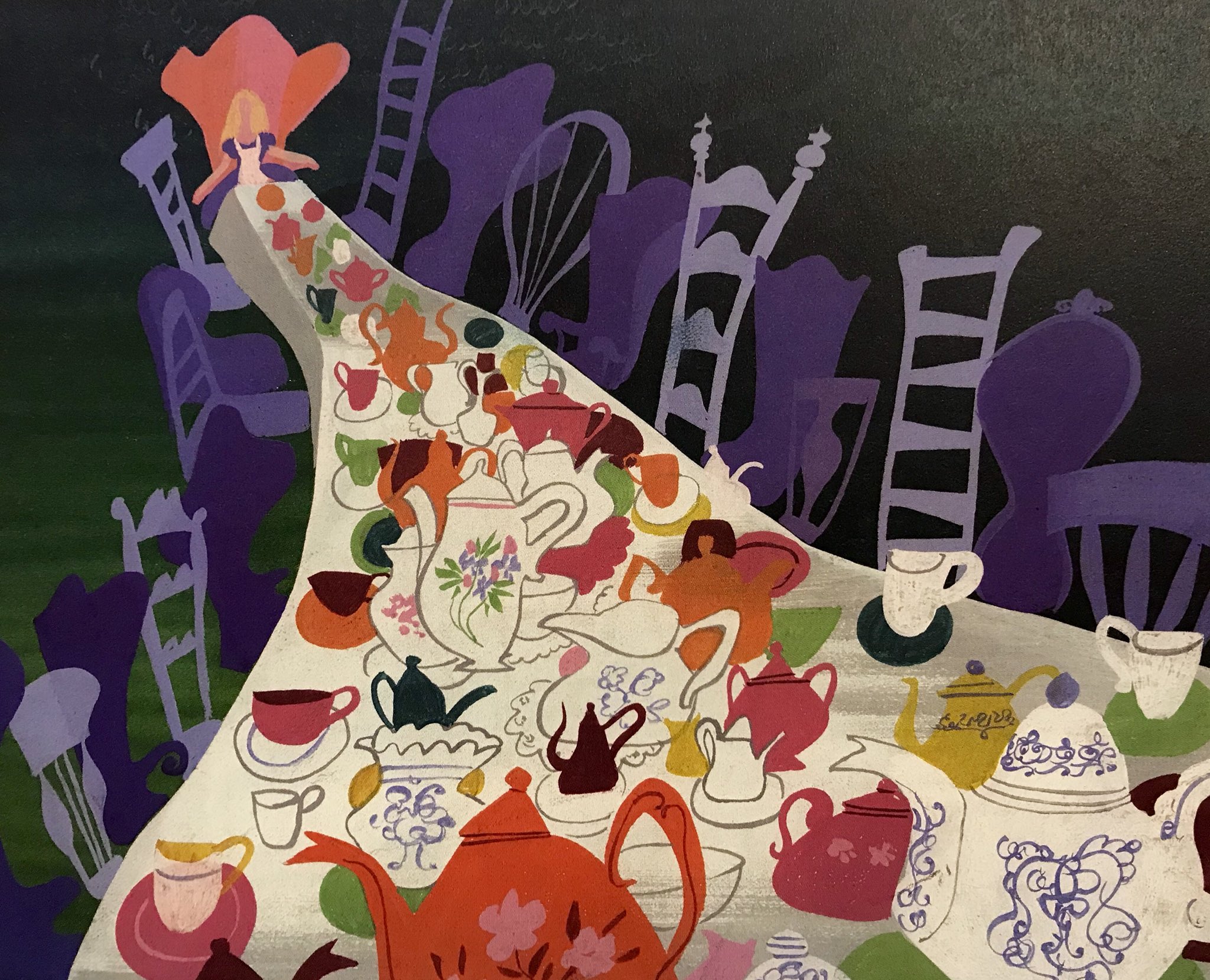 Disney Alice In Wonderland Tea Party Scene