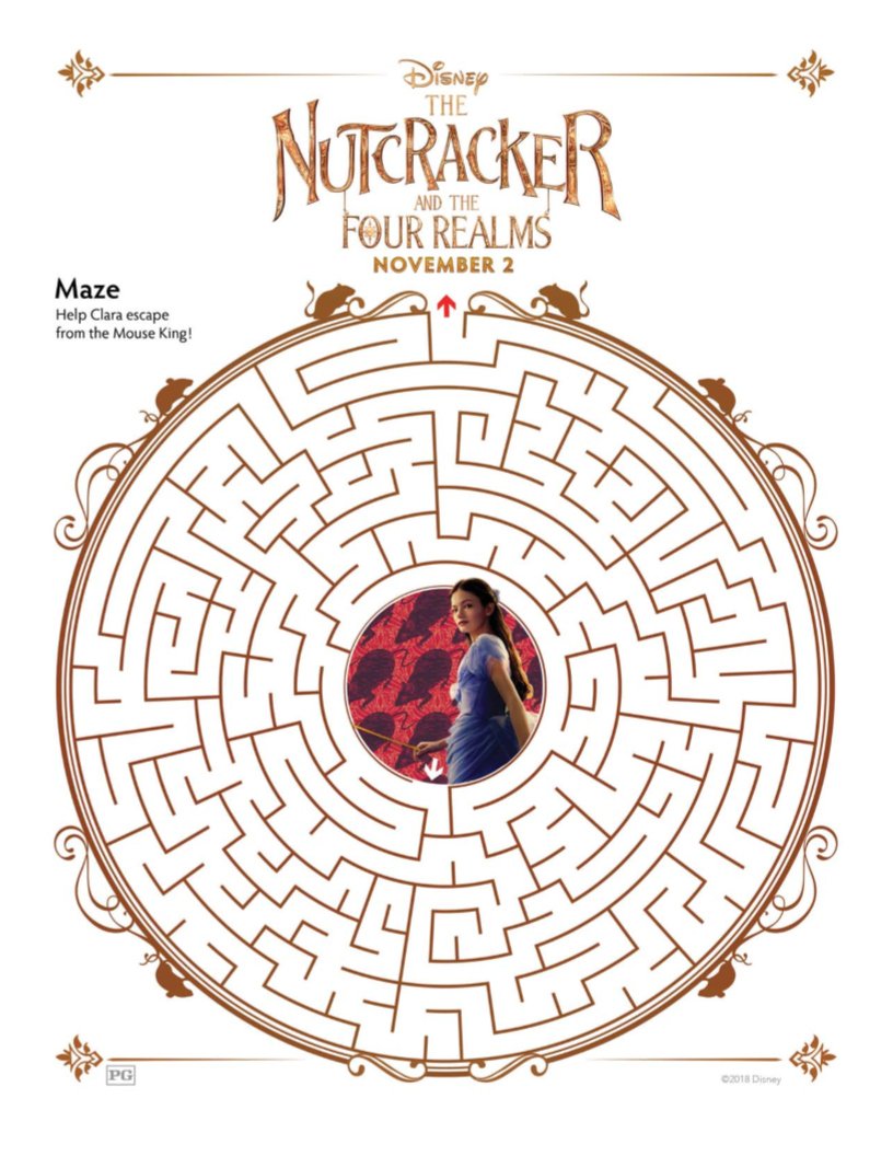 Disney Maze Printable