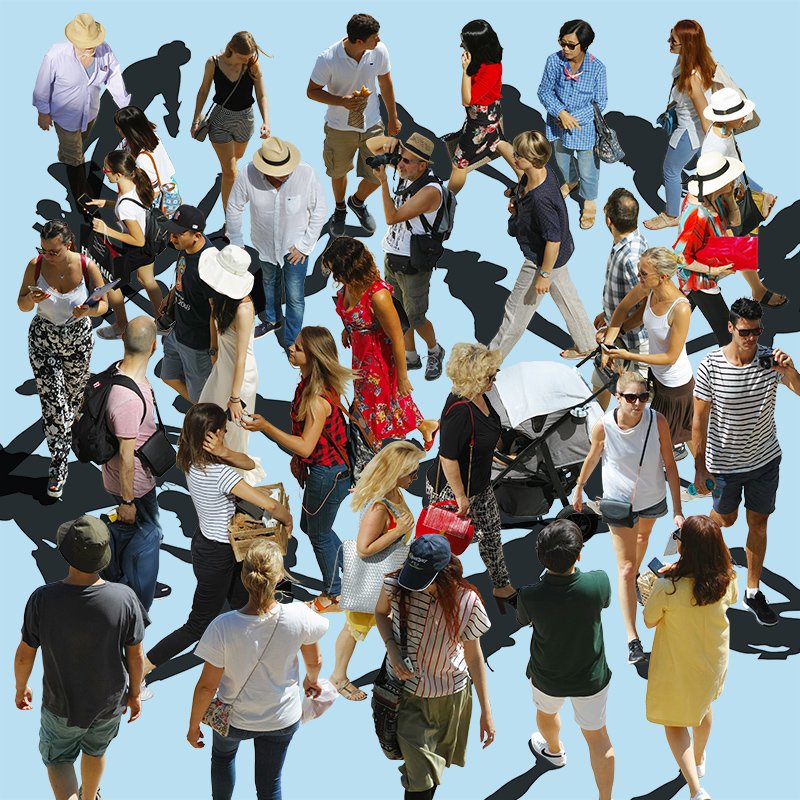 People From Above Perspective