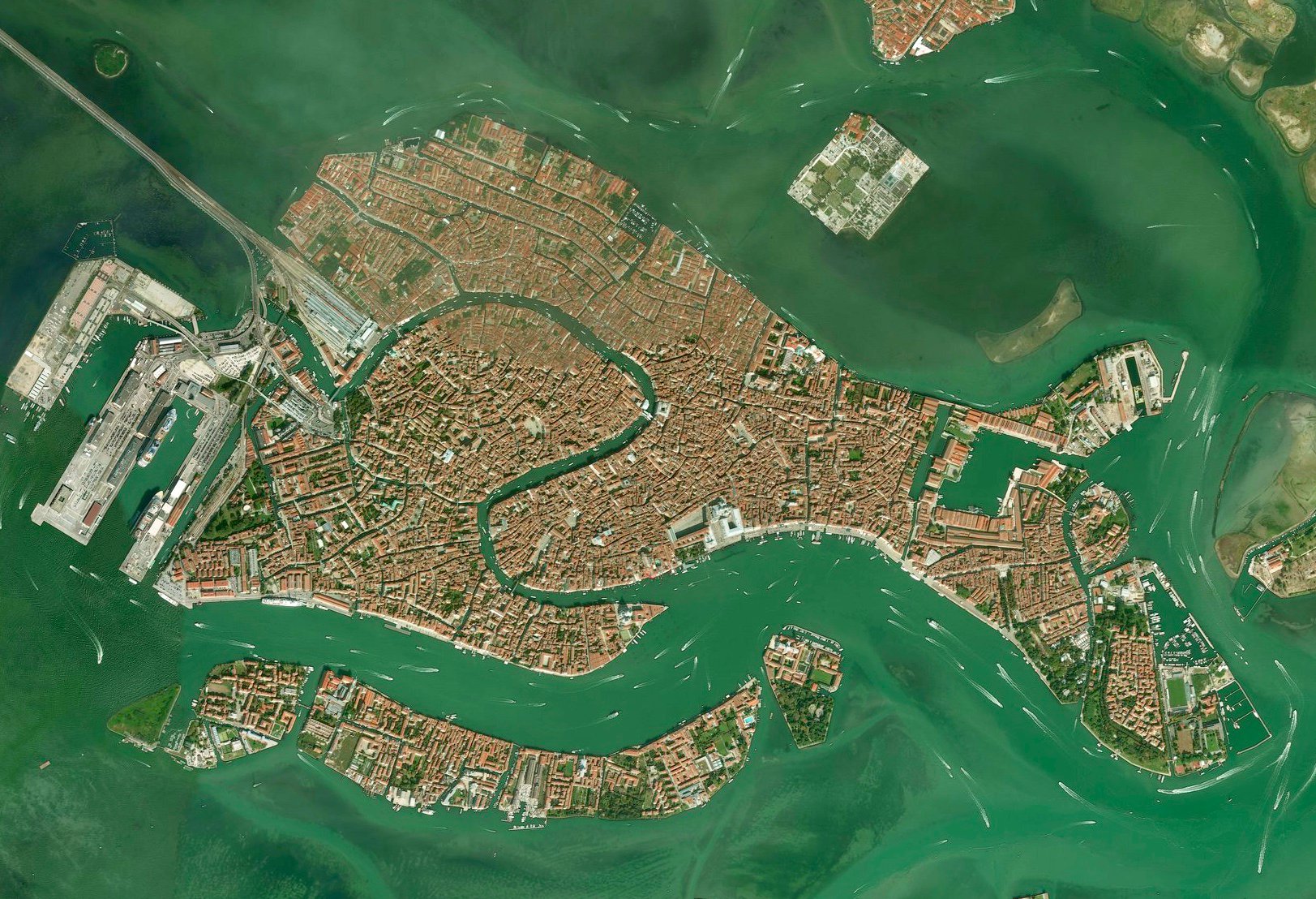 Acqua Alta Venice Map
