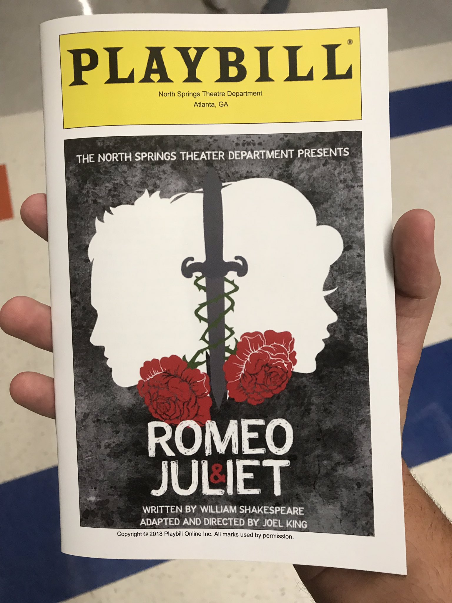 Romeo And Juliet Play Cover