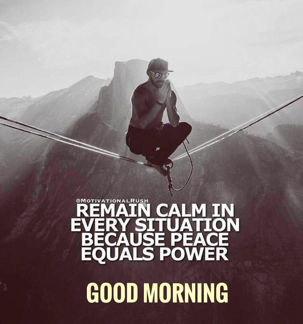 Keep Calm Good Morning
