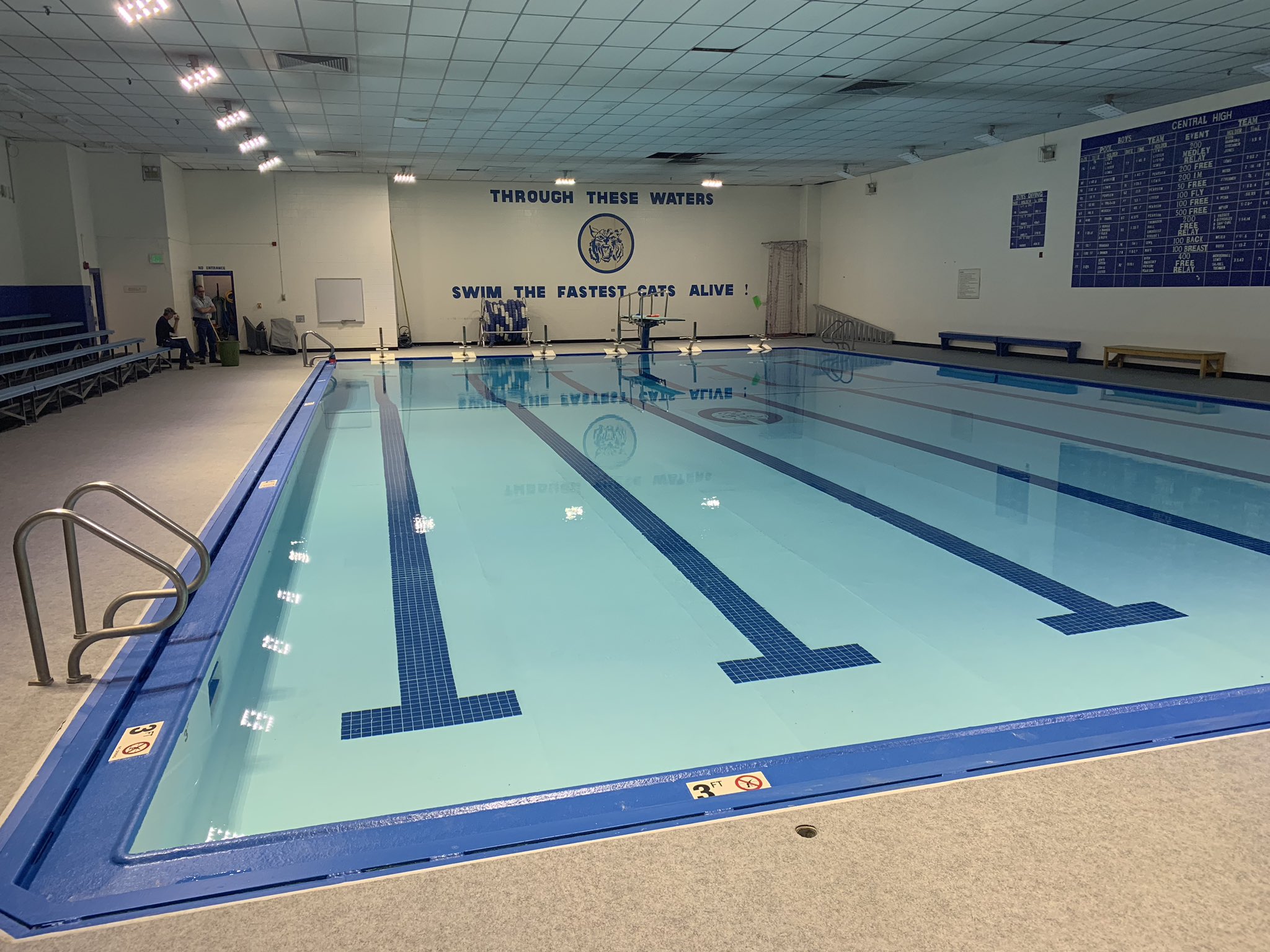 Louisville Central High School Swimming Pool