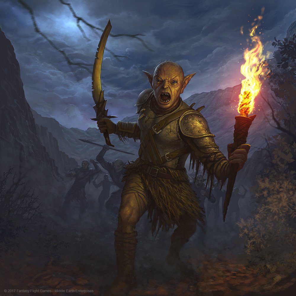 Lord Of The Rings Orc Concept Art