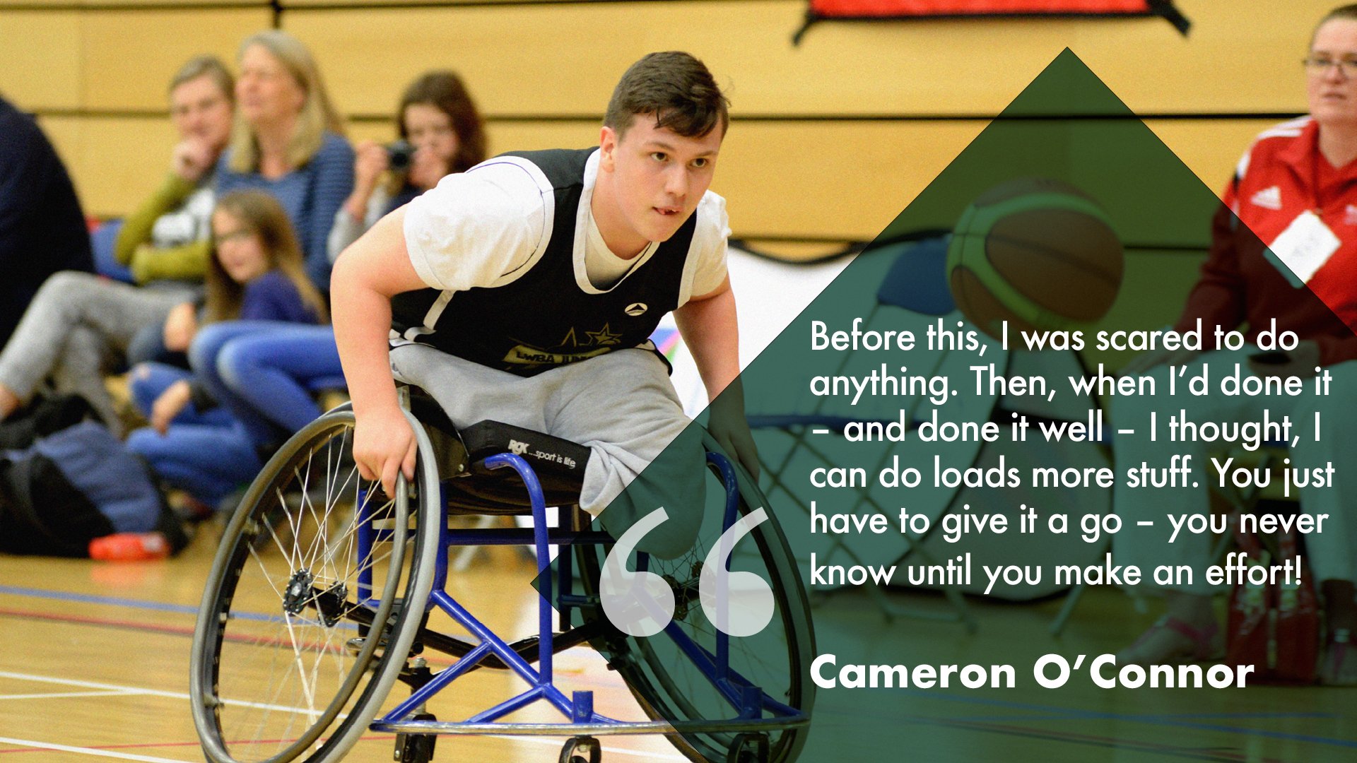 Wheelchair Basketball Quotes Econy's Ambitions For Wheelchair