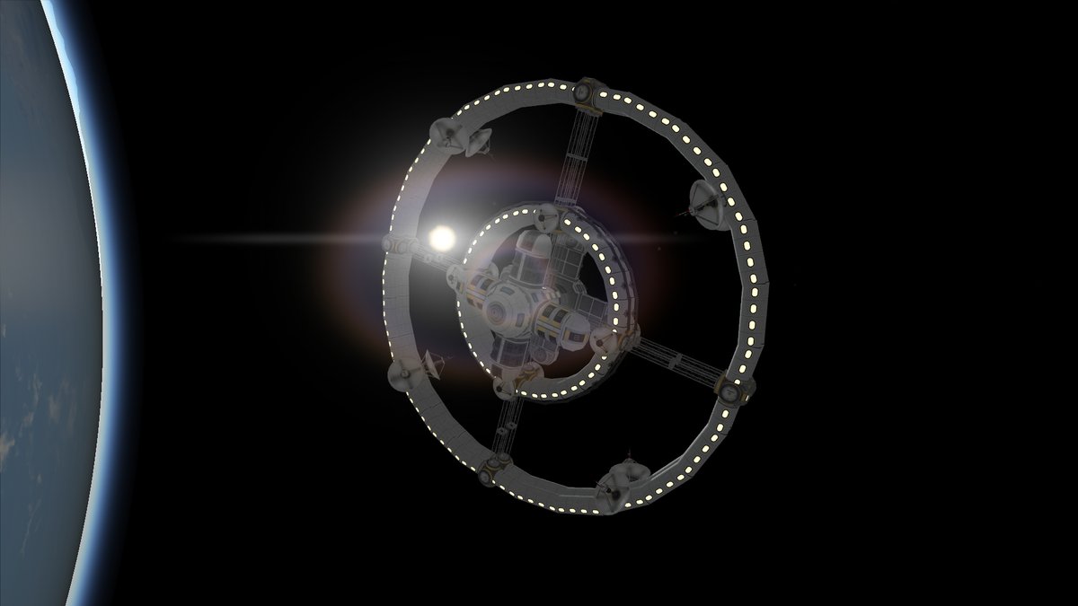 Kerbal Space Station Ring