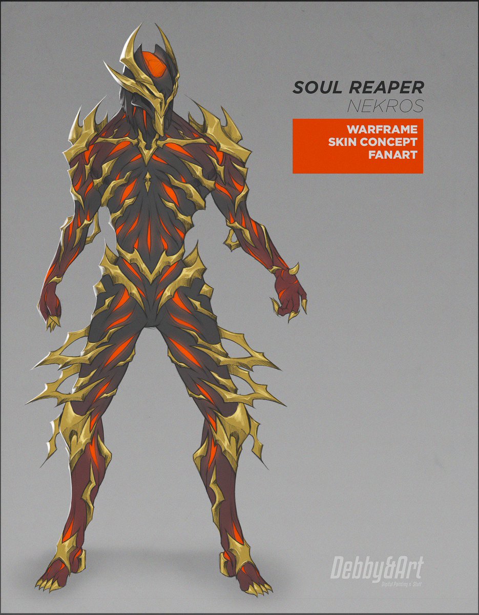 Warframe Nekros Fan Art