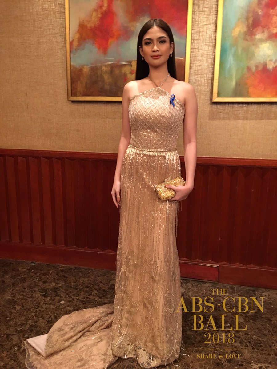 Heaven Peralejo looks chic at the ABSCBNBall2018 | via cedrickkbasco ...