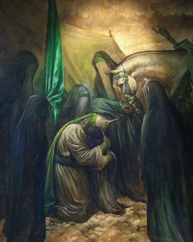 Battle Of Karbala Painting