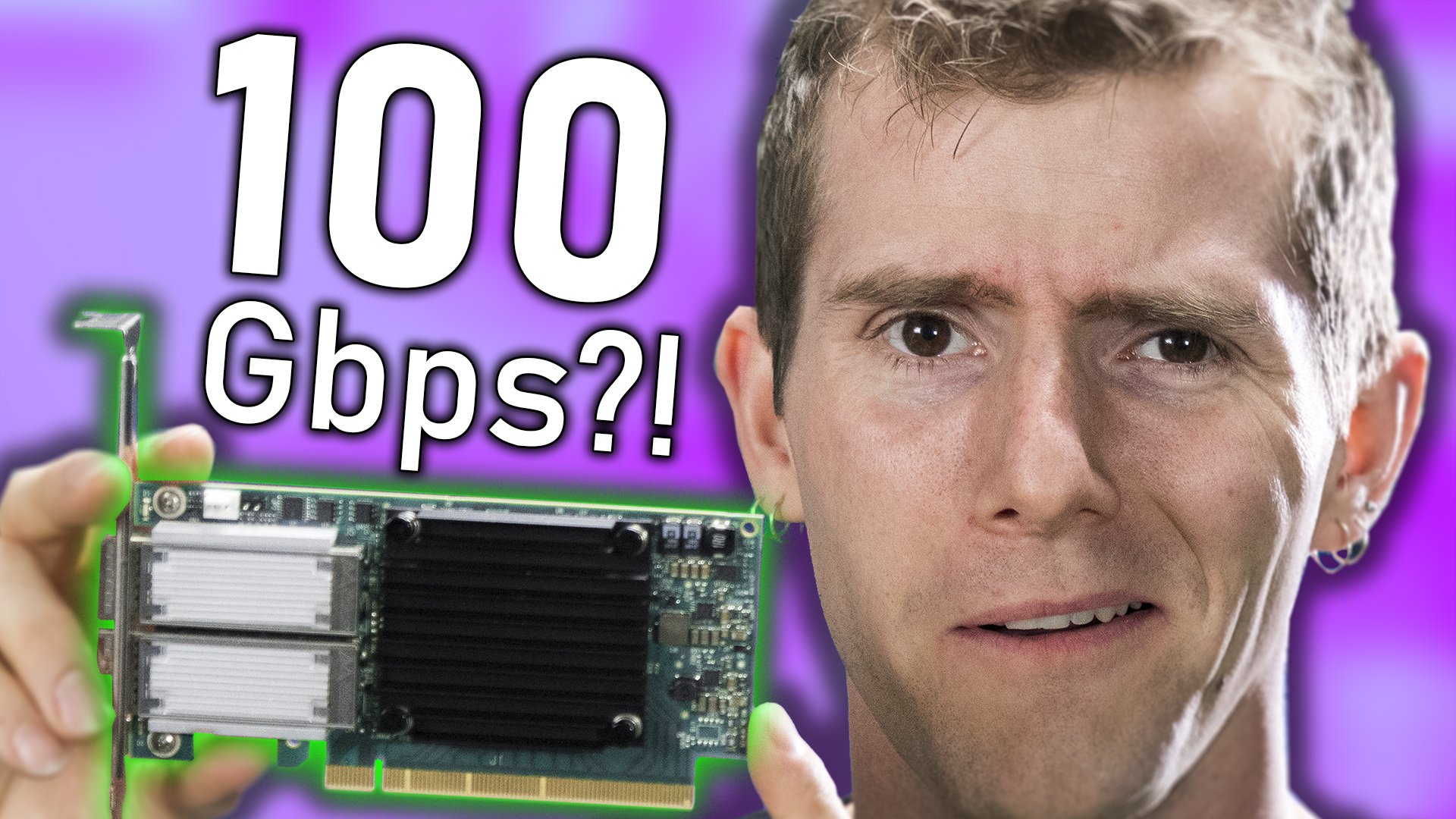 Linus Tech Tips on Twitter: "NEW VIDEO! Transferring Files at 100 GIGABIT Per Second - HOLY $H!T ...