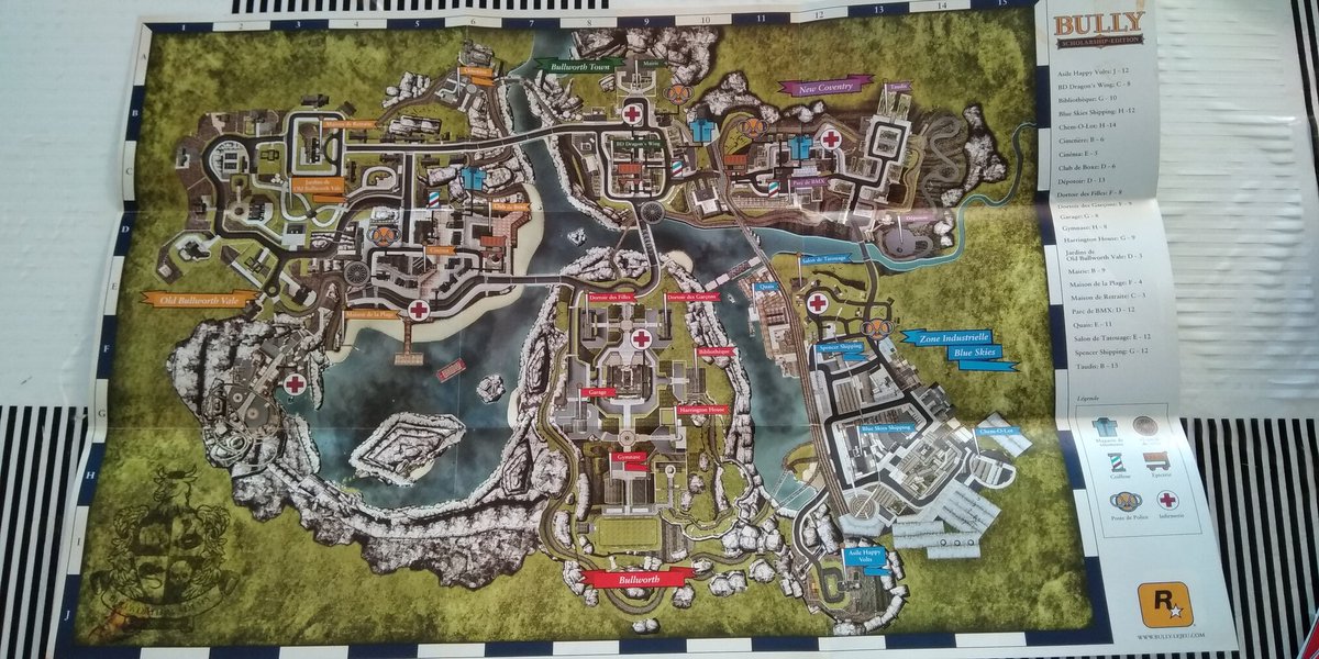 Bully ps2 map - inforadar