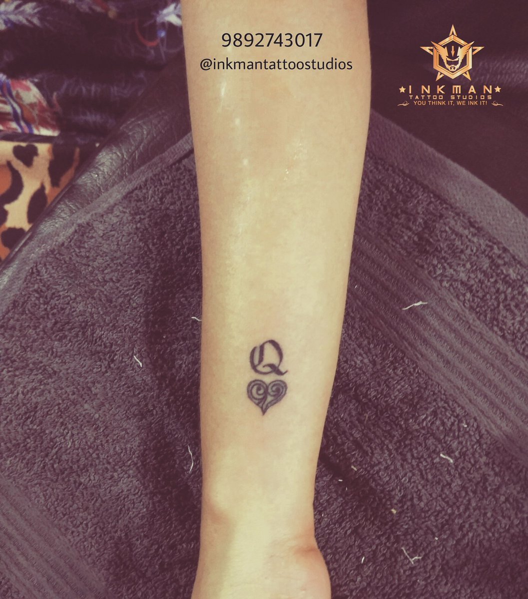 Letter Q Tattoo Designs