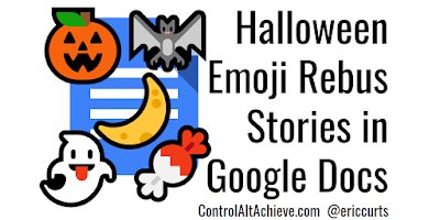 Eric Curts on Twitter: "🎃👻🦇 Create Halloween Rebus Stories with Emojis ...