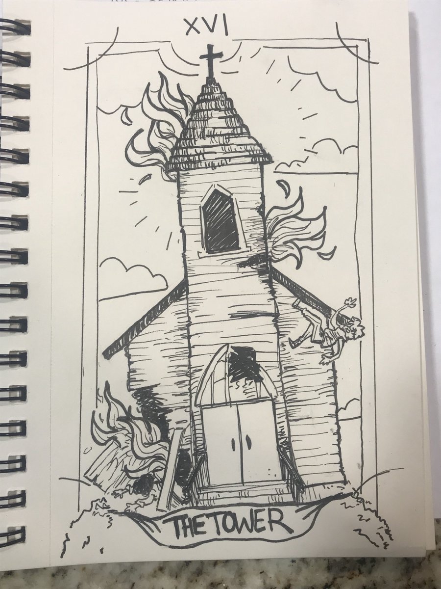 Burning Church The Outsiders Cartoon