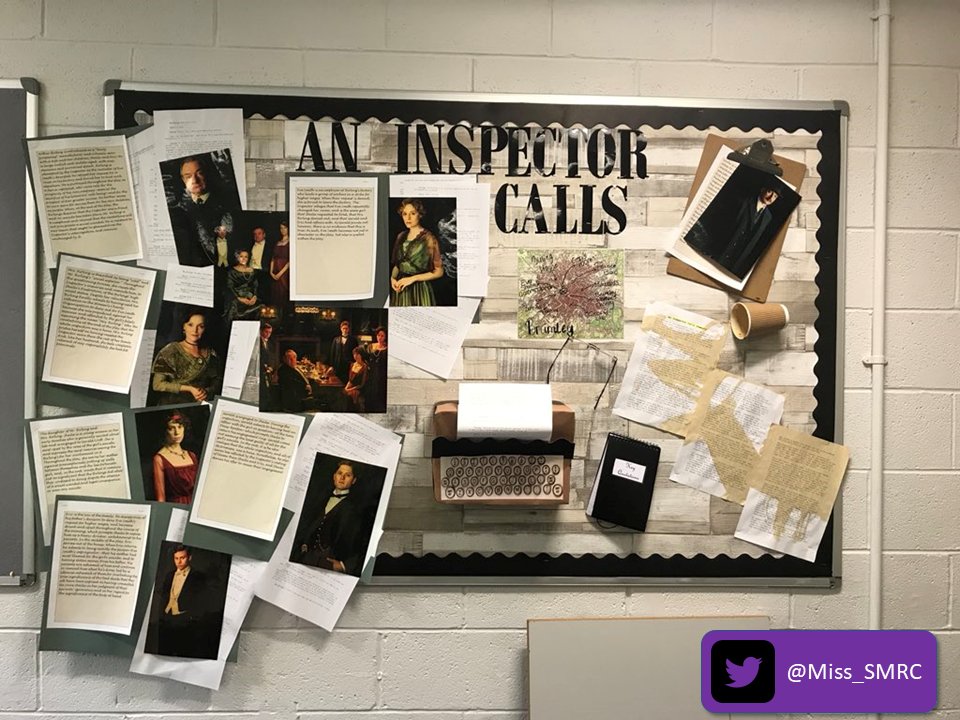 An Inspector Calls Display Classroom Displays Classro - vrogue.co