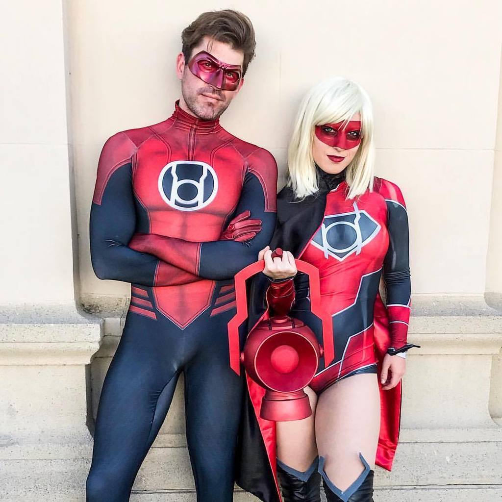 Supergirl Red Lantern Cosplay