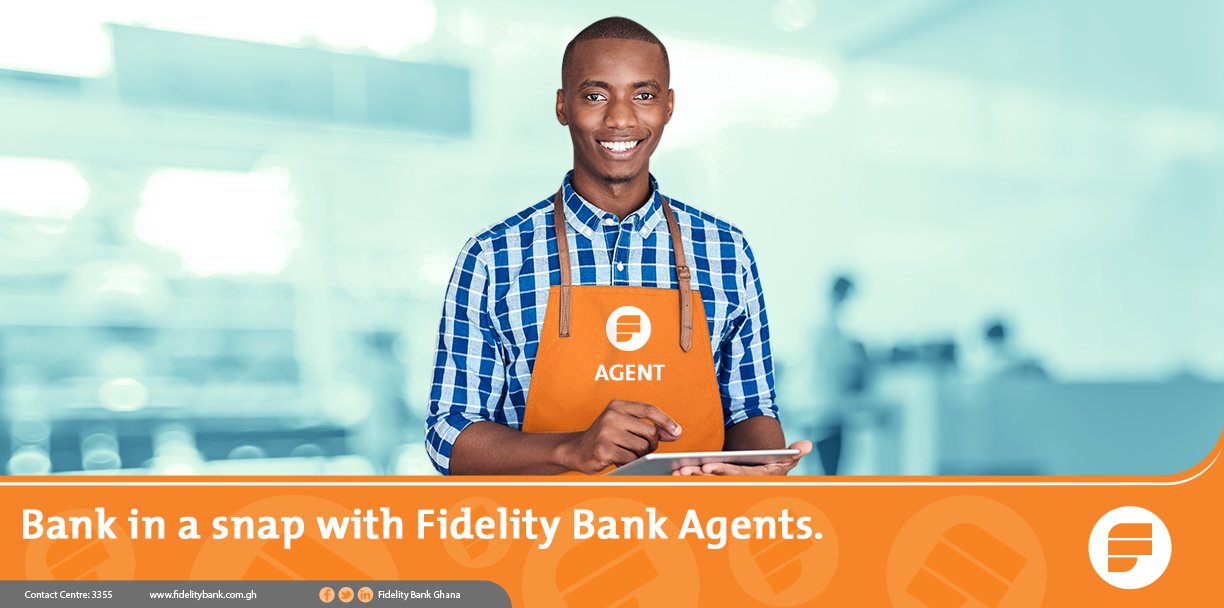 Fidelity Bank Ghana Logo At U.S. Africa Business Forum, Ghana's