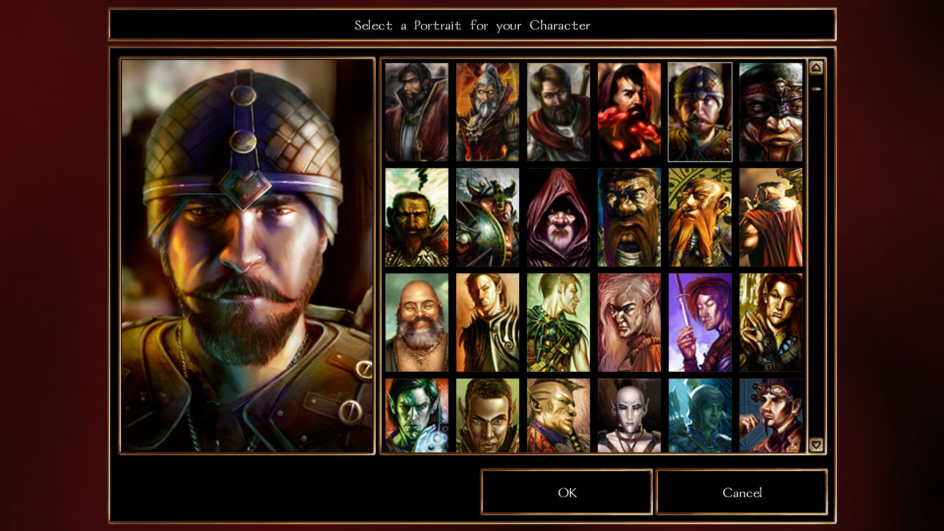 Neverwinter Nights 2 Portraits