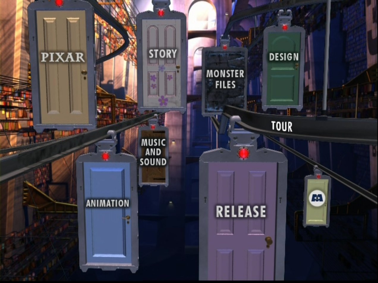 Monsters Inc Dvd Menu