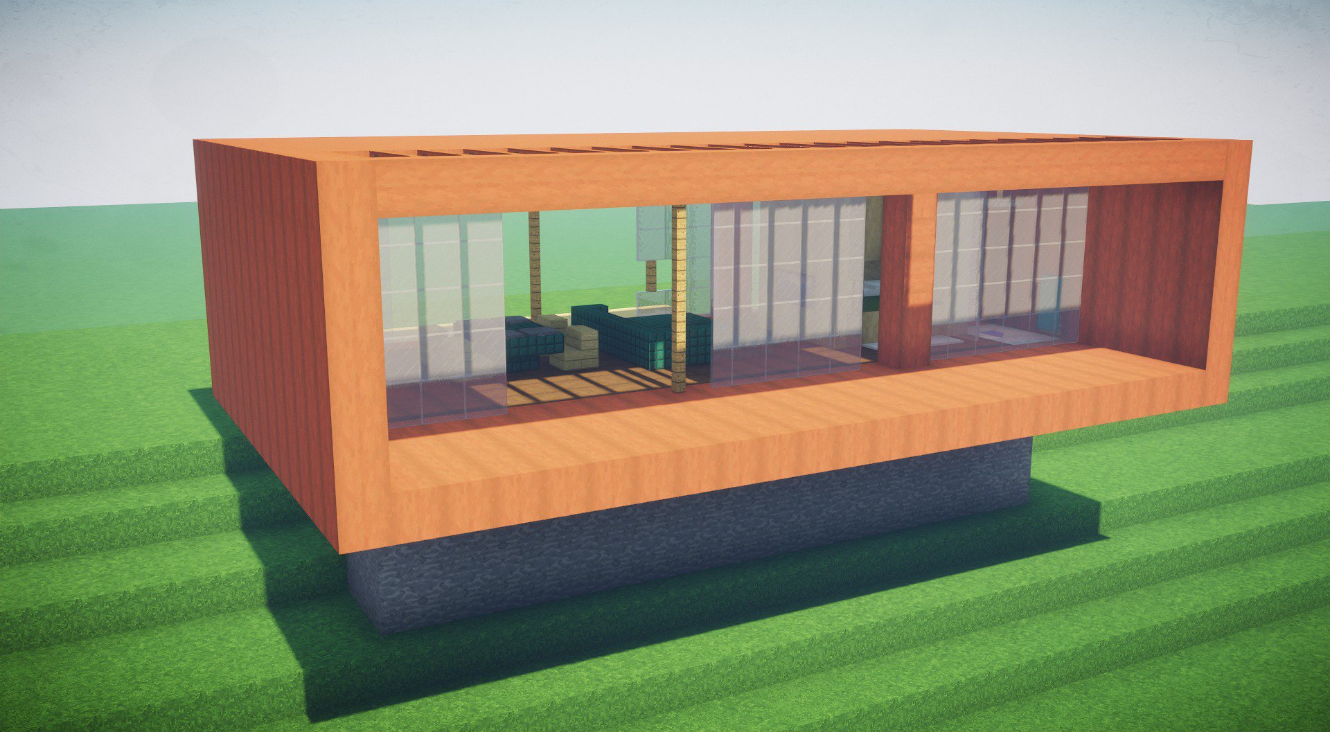 Minecraft Modern House Bedroom