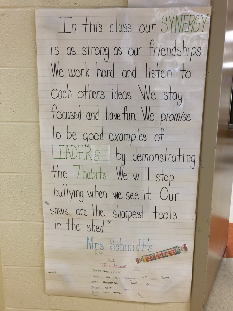 5th Grade on Twitter: "More 5th grade classroom mission statements # ...