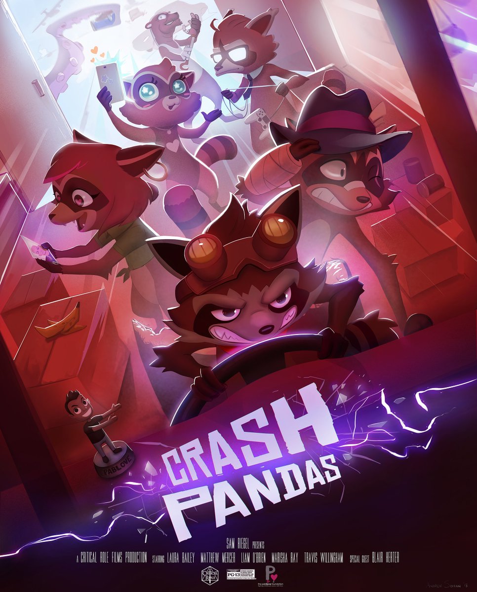 [CR Media] Crash Pandas One-Off Fan Art Poster: Created by Andrew Soman ...