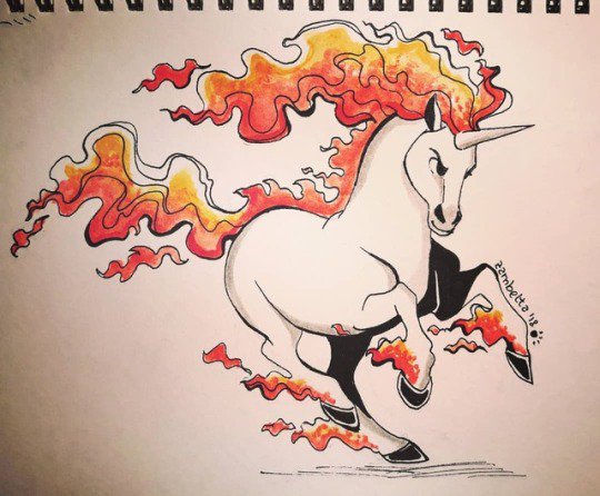 Realistic Rapidash