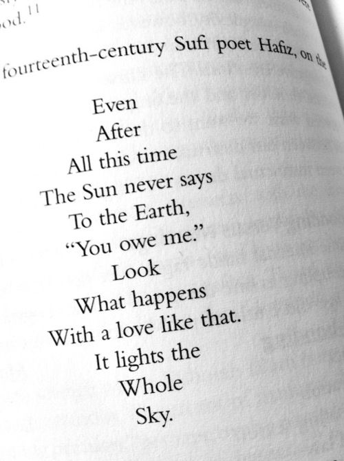 Hafiz Quotes Sun