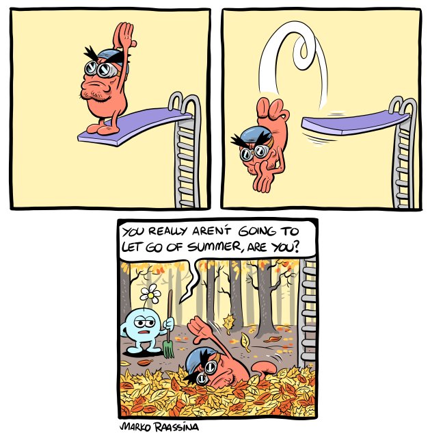 「Grumpy dive 」Marko (Nerd and Jock comics)の漫画