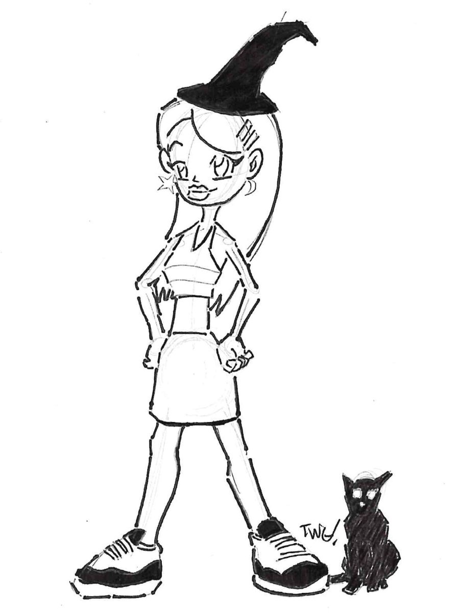 Sabrina Teenage Witch Cartoon Coloring Coloring Pages