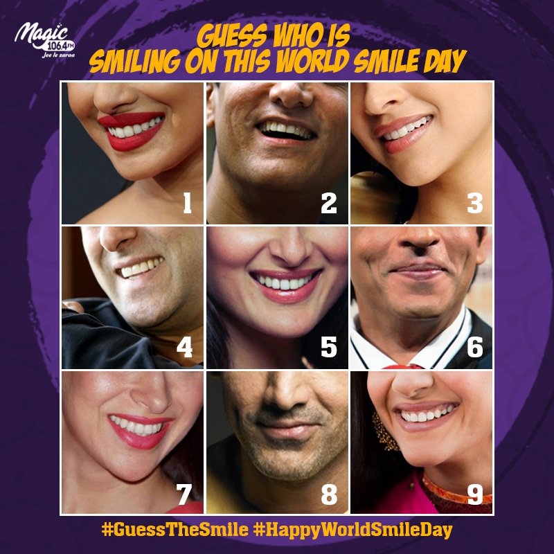 Celebrity Smiles Guess Who