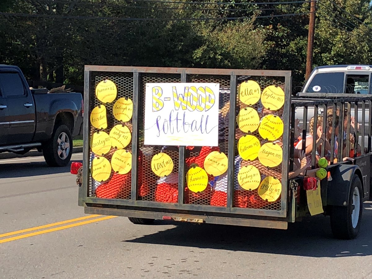 Softball Float Ideas