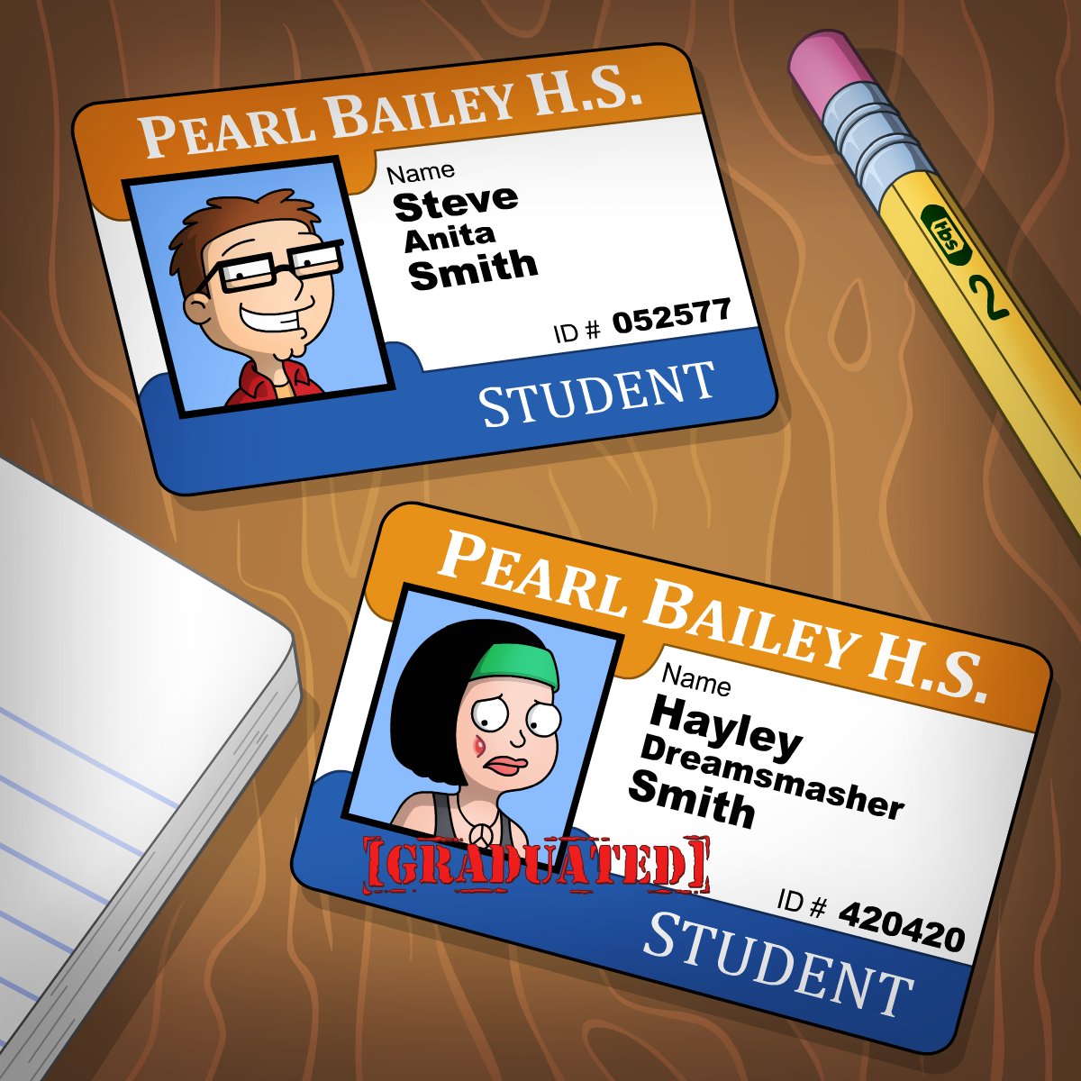 American Dad Characters Names