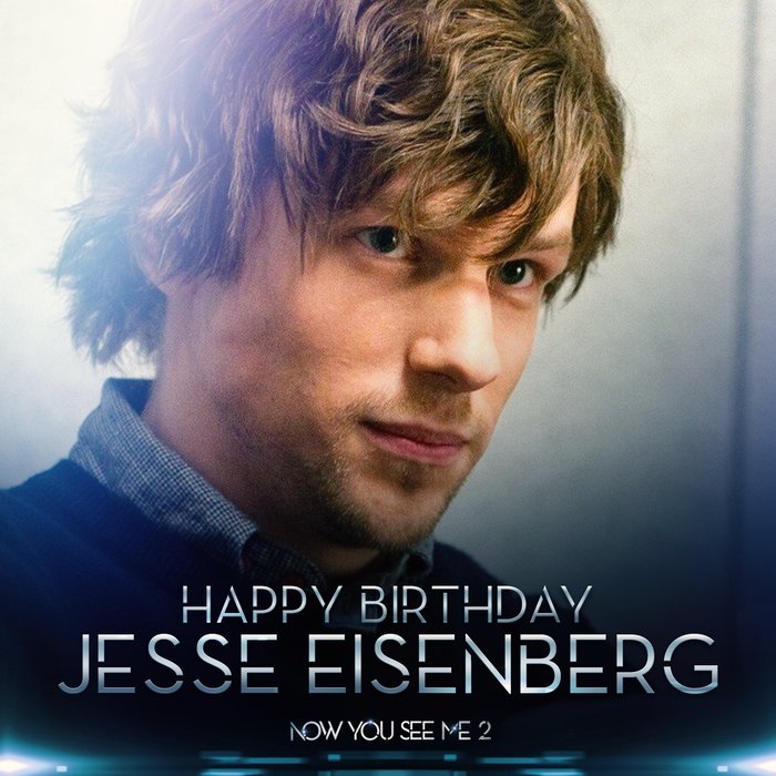 Jesse Eisenberg Now You See Me Poster