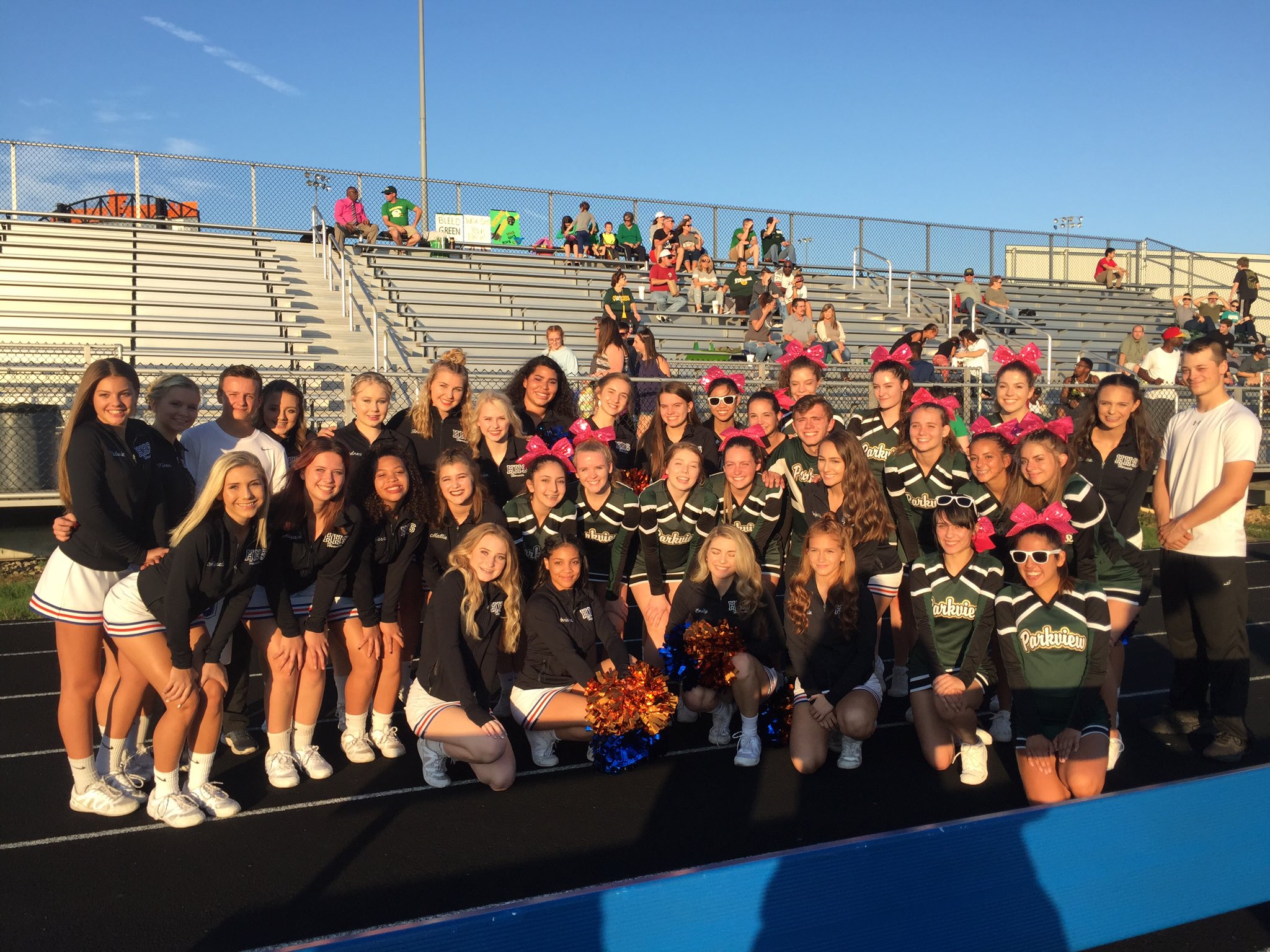PHS Cheer on Twitter: "So excited to cheer across the field from our friends at @LearnOnTheHill ...