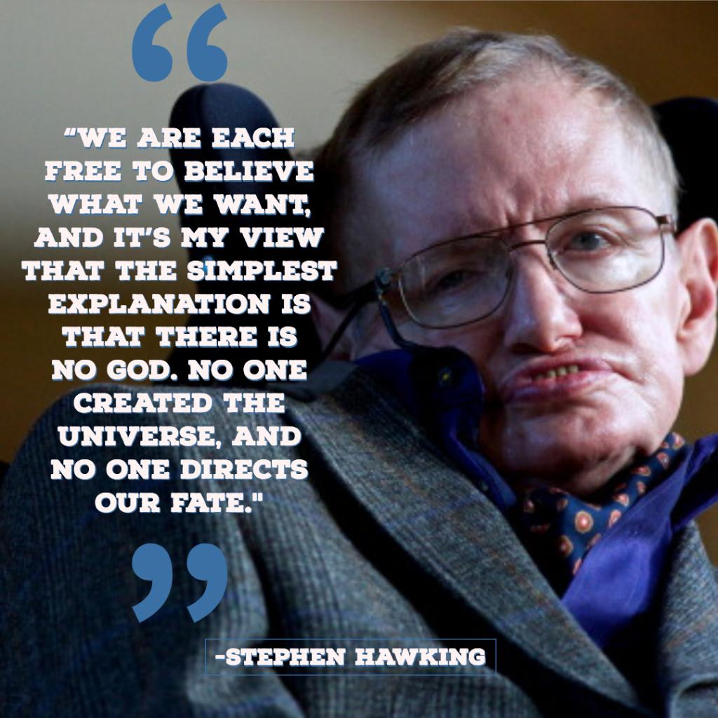 Stephen Hawking Quotes On God